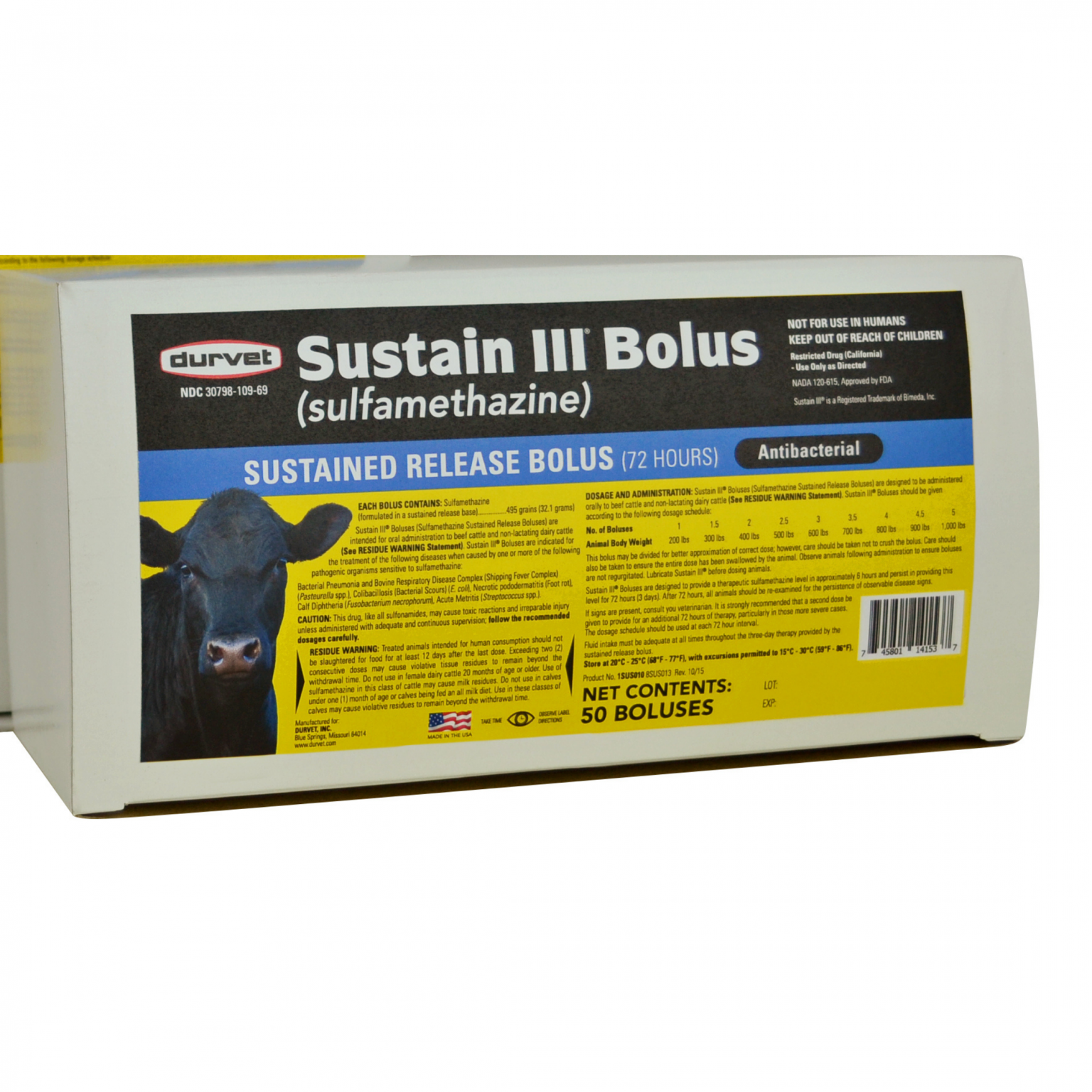 Sustain III Cow Bolus – SLS Inc. Sustain III Cow Bolus – SLS Inc.